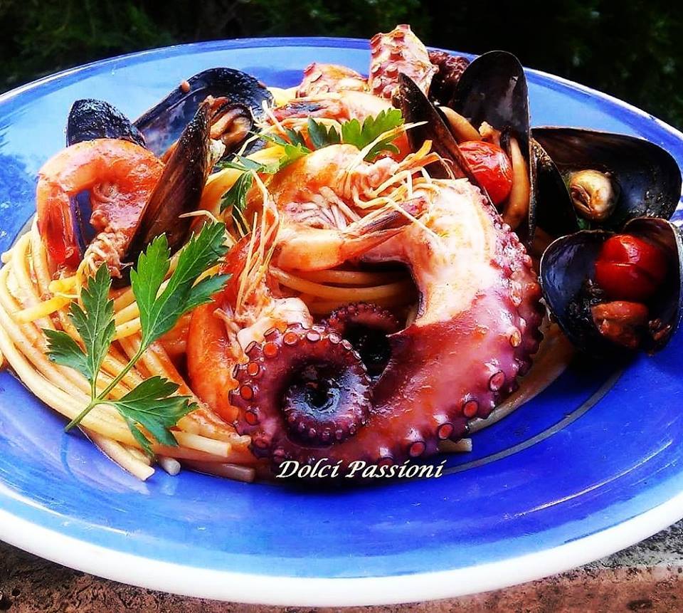Spaghetti alla pescatora - Dolci Passioni
